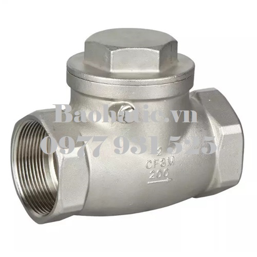 Van 1 chiều inox D15, D20, D25, D32, D40, D50, D65, D80, D100, D125 ...