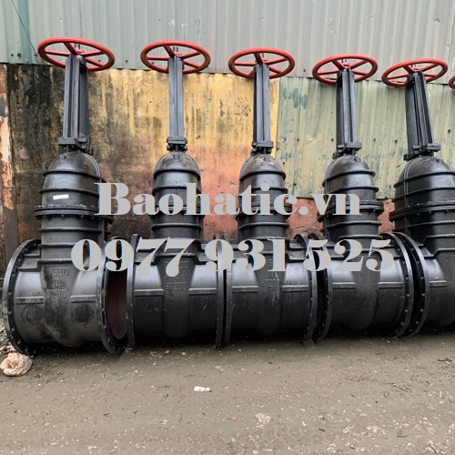 Van khóa mặt bích D100, D150, D200, D250, D300, D350, D400, D450, D400 ...