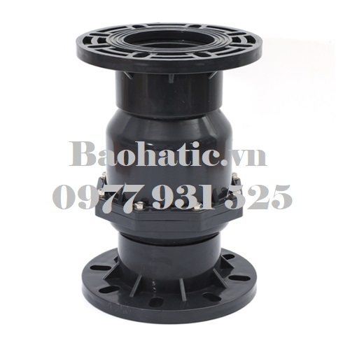 Van 1 chiều mặt bích PVC D60, D75, D90, D110, D114, D140, D160, D168 ...