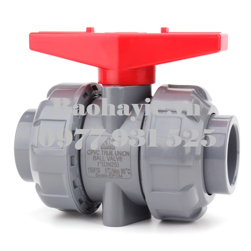 Van bi rắc co CPVC Dn100 (4" - Phi 110-114)