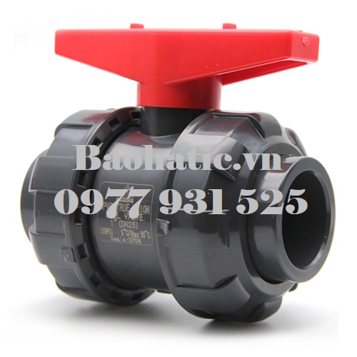 Van bi rắc co PVC D20, D25, D32, D40, D50, D63, D75, D90, D110