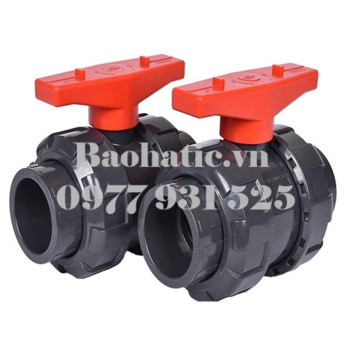 Van bi rắc co UPVC Pn16 D48