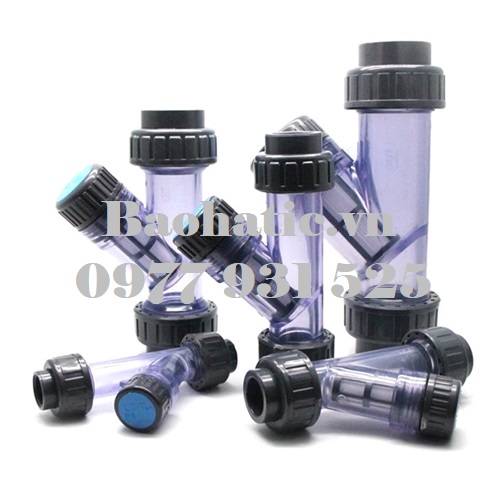 Y lọc UPVC DN15, DN20, DN25, DN32, DN40, DN50, DN65, DN80, DN100